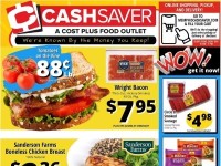 Cash Saver Cost Plus Food Outlet Weekly Ad, from Wed, 5/8/2024 - sales ...