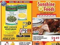 Sunshine Foods Weekly Ad - sales & flyers specials - MallsCenters