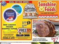 Sunshine Foods Weekly Ad - sales & flyers specials - MallsCenters
