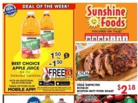 Sunshine Foods Weekly Ad - sales & flyers specials - MallsCenters