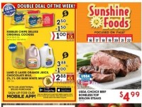 Sunshine Foods Weekly Ad - sales & flyers specials - MallsCenters