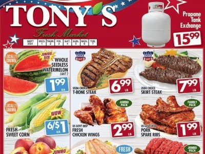 Tony's Fresh Market Weekly ad valid from 08/11/2021 to 08/17/2021 ...