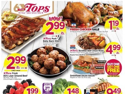 Tops Markets Weekly ad valid from 09/25/2022 to 10/01/2022 - MallsCenters