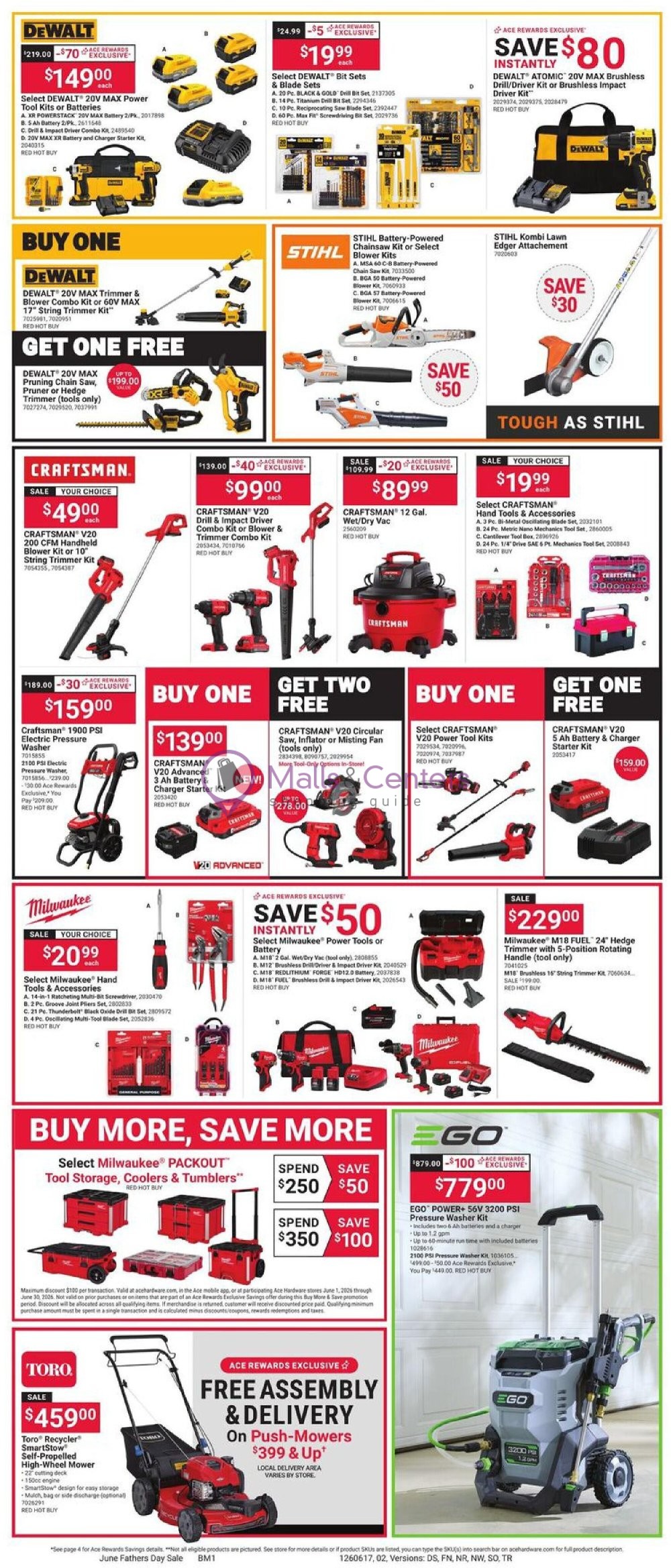 Ace Hardware Weekly ad valid from 06/17/2026 to 06/30/2026 - MallsCenters