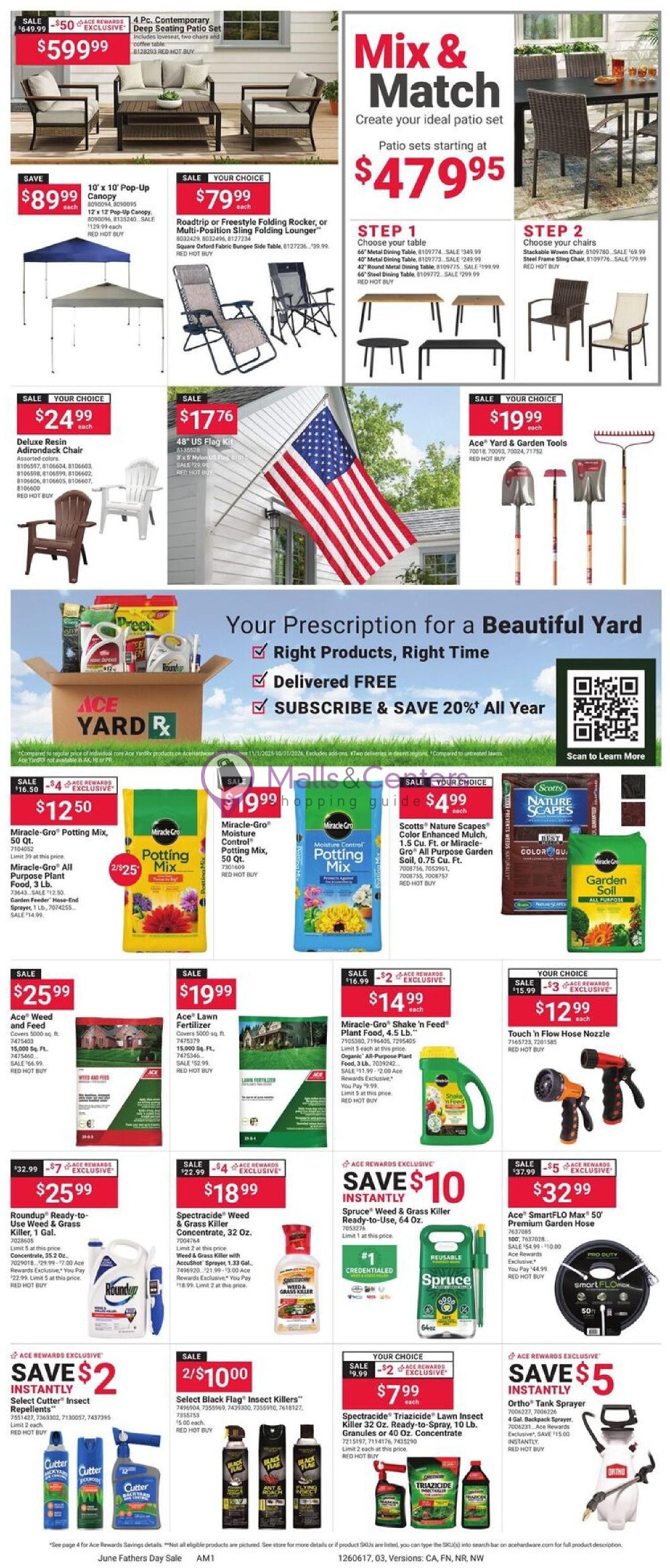 Ace Hardware Weekly ad valid from 06/17/2026 to 06/30/2026 - MallsCenters