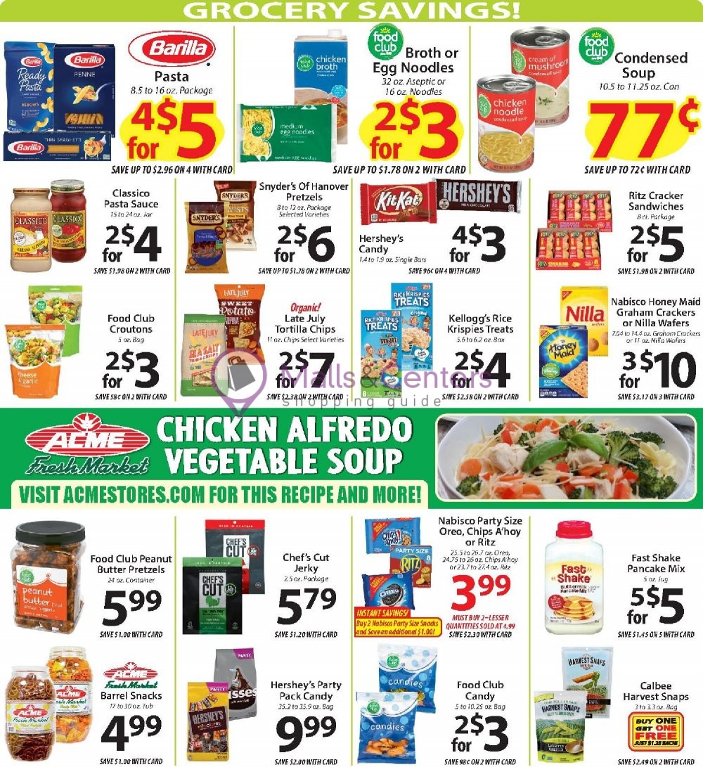 Acme Fresh Market Weekly Ad - sales & flyers specials - MallsCenters