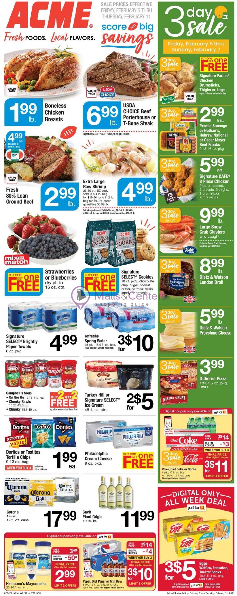Acme Weekly Ad - sales & flyers specials - MallsCenters