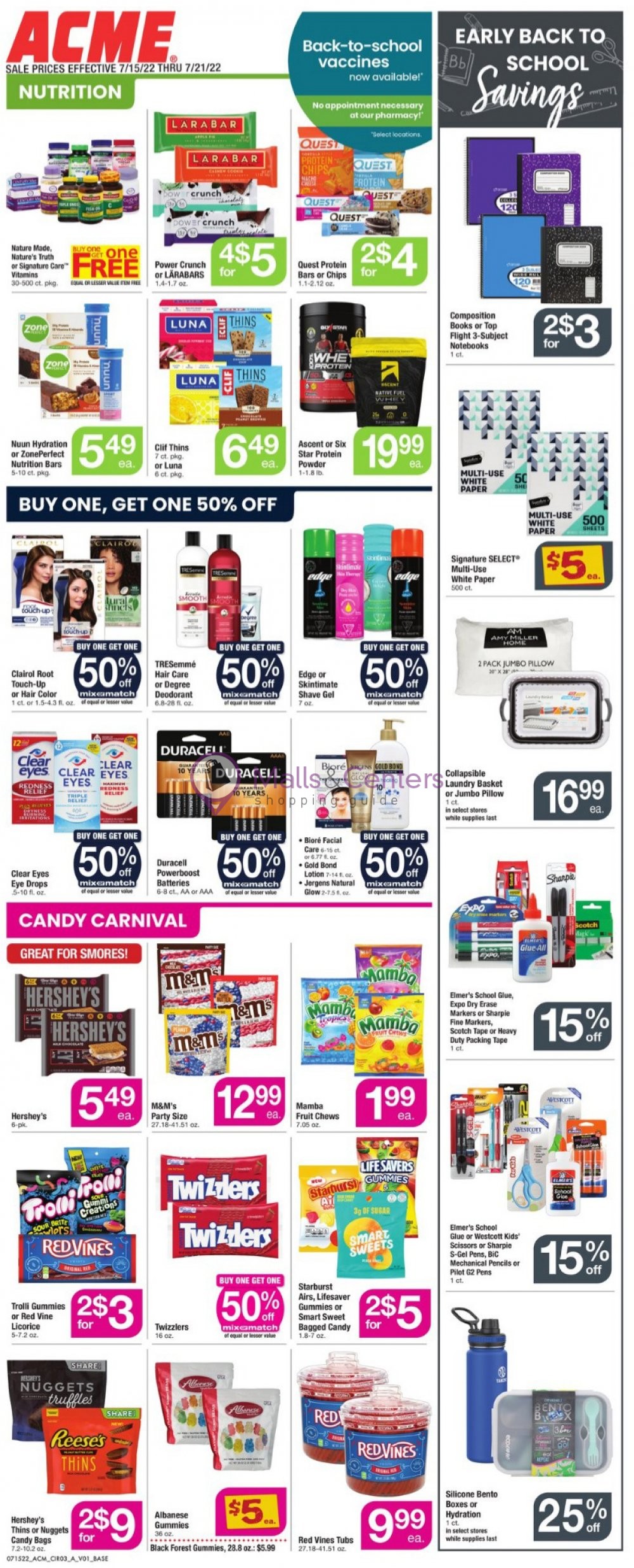 Acme Weekly Ad - sales & flyers specials - MallsCenters
