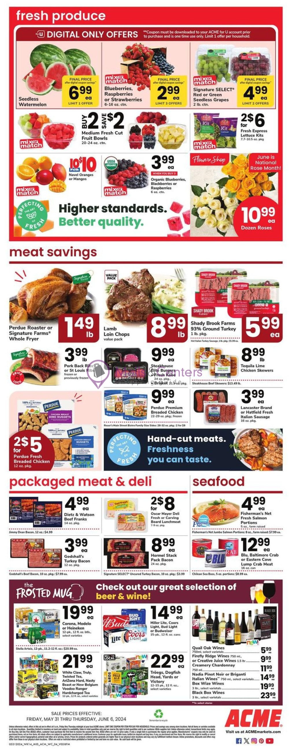 Acme Weekly ad valid from 05/31/2024 to 06/06/2024 - MallsCenters