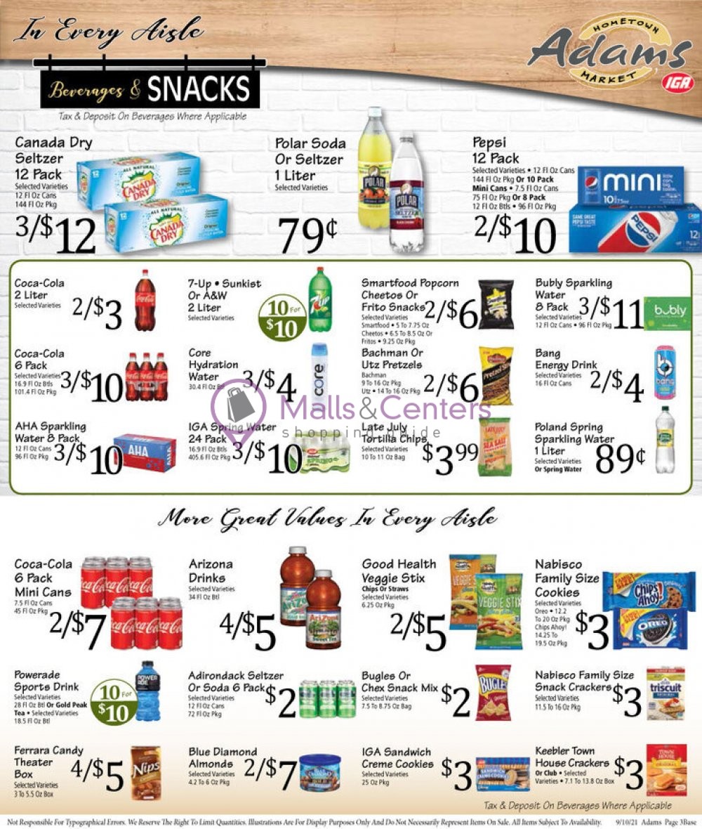 Adams hometown market Weekly Ad - sales & flyers specials - MallsCenters