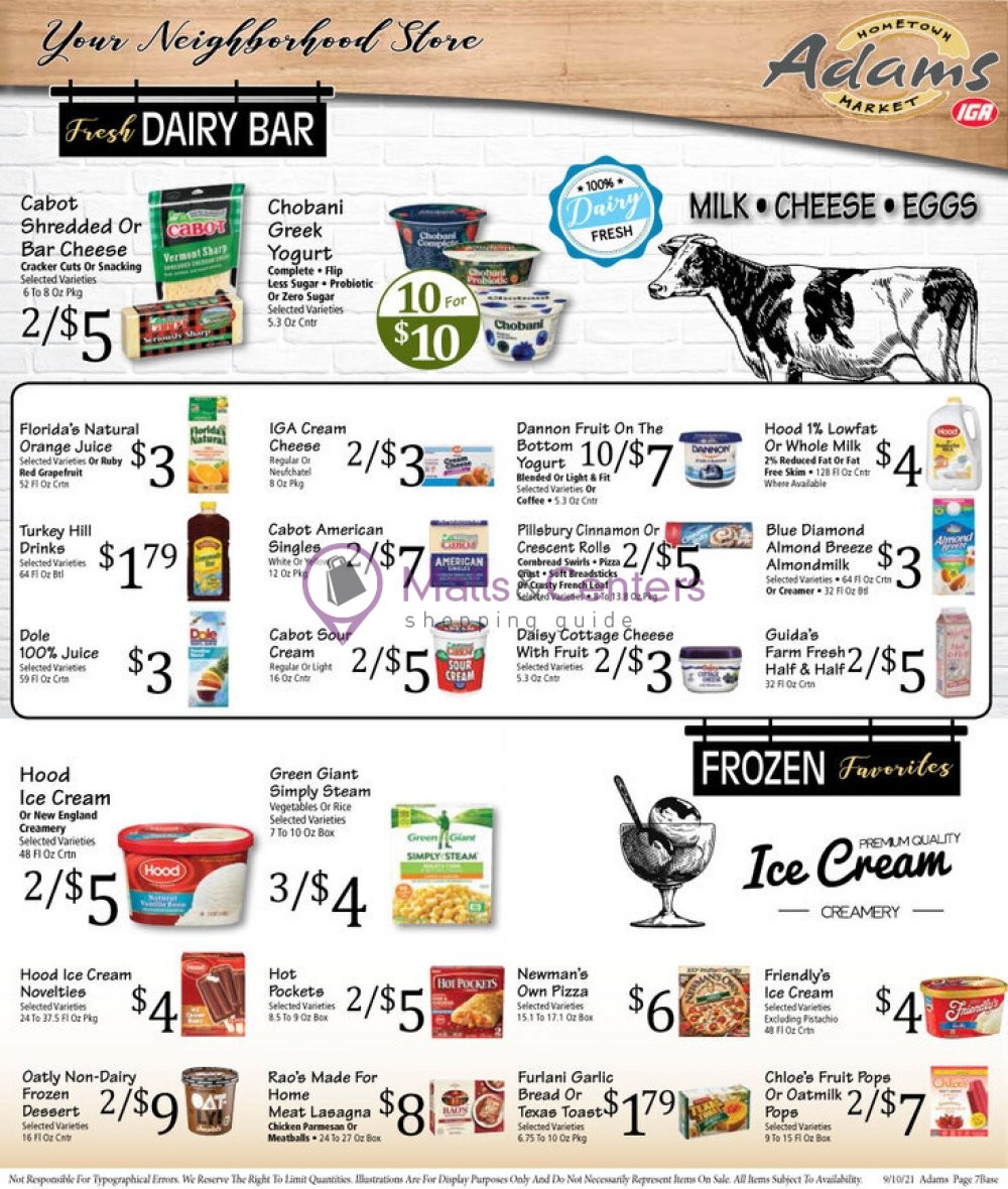 Adams hometown market Weekly Ad - sales & flyers specials - MallsCenters