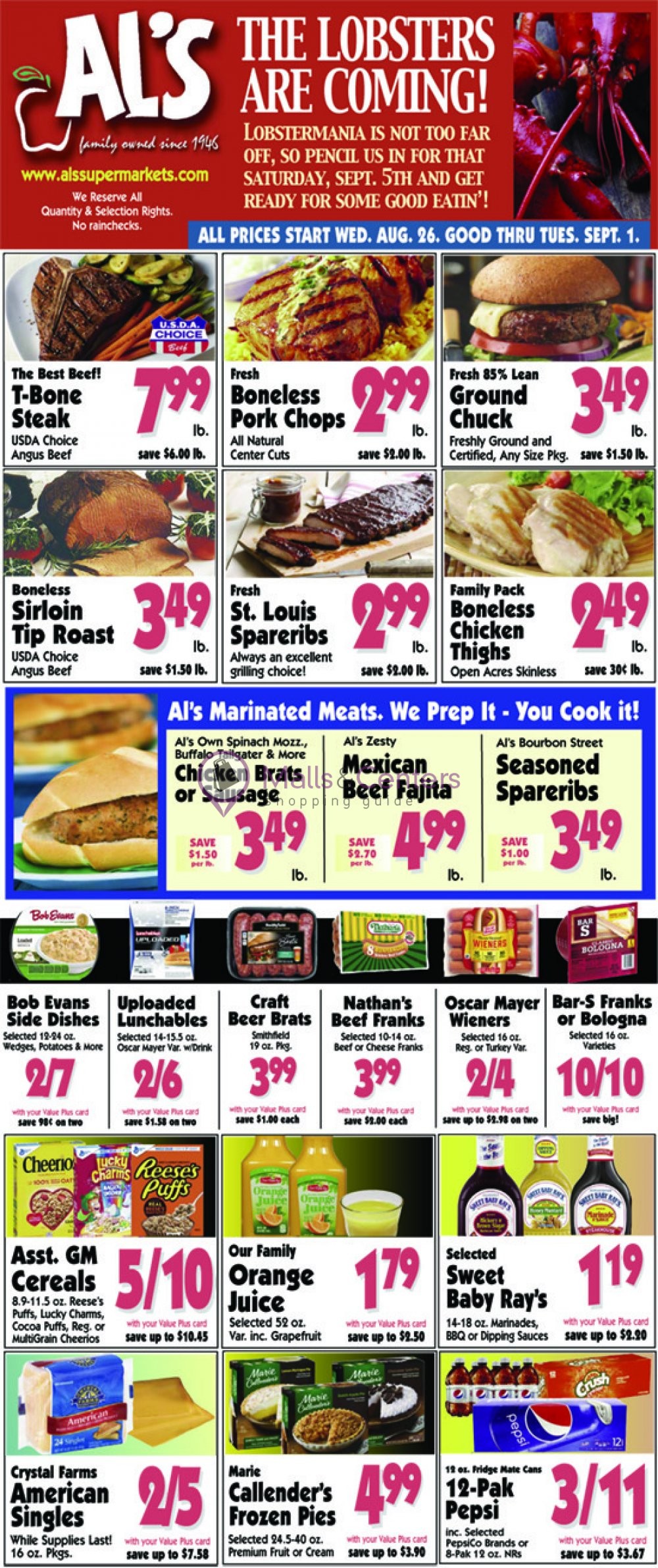Al's Supermarket Weekly Ad - sales & flyers specials - MallsCenters