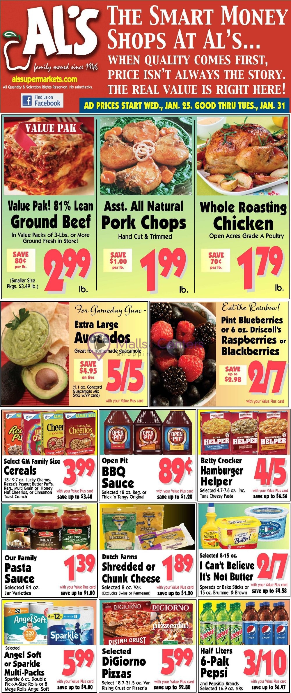 Al's Supermarket Weekly Ad - sales & flyers specials - MallsCenters