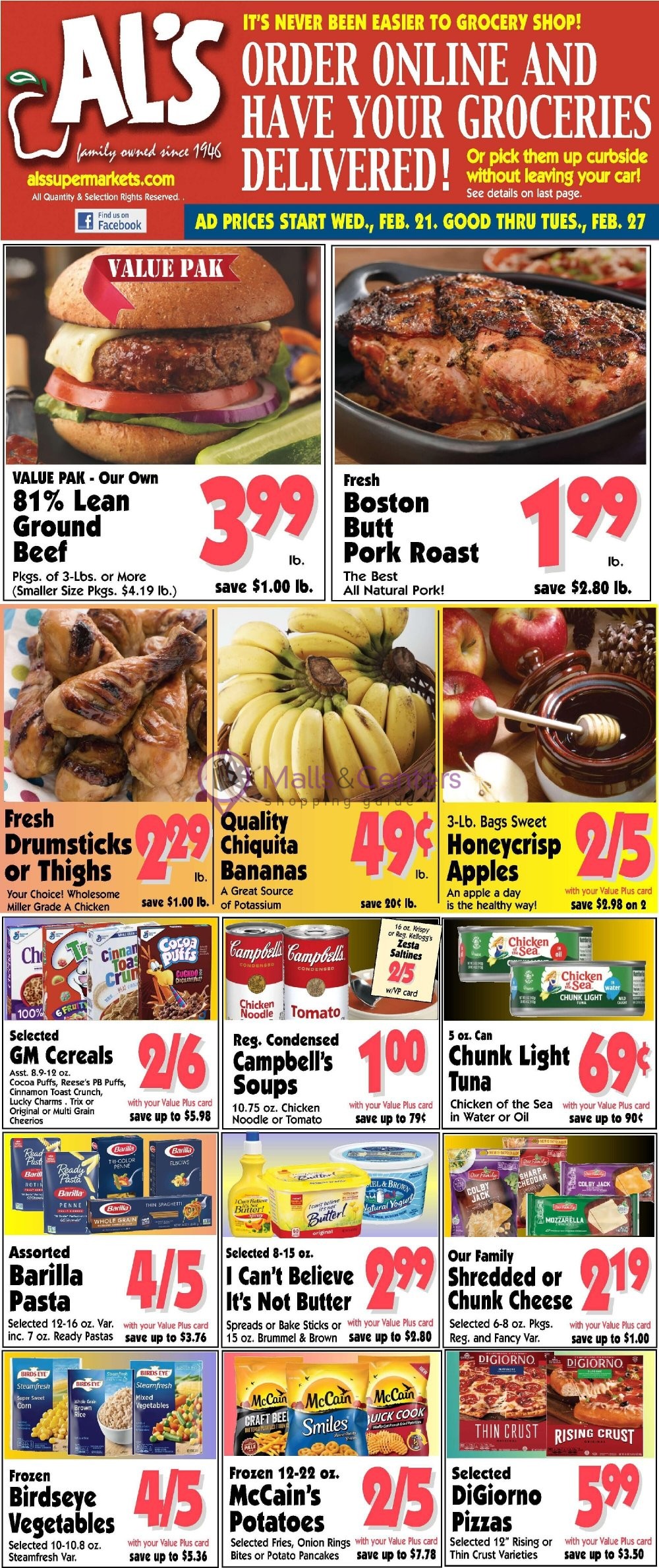 Al's Supermarket Weekly Ad, from Wed, 2/21/2024 - sales & flyers ...