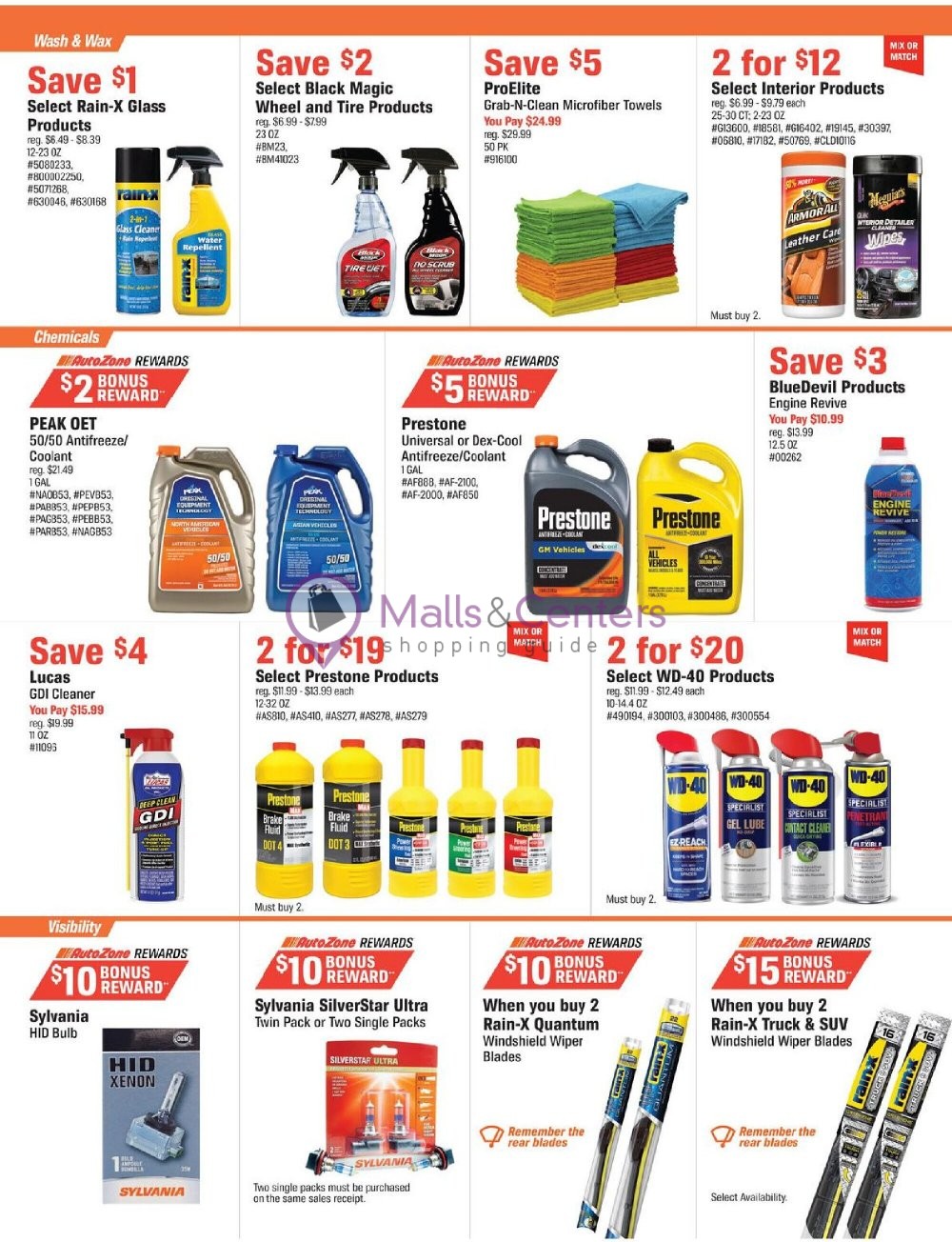 AutoZone Weekly Ad - sales & flyers specials - MallsCenters