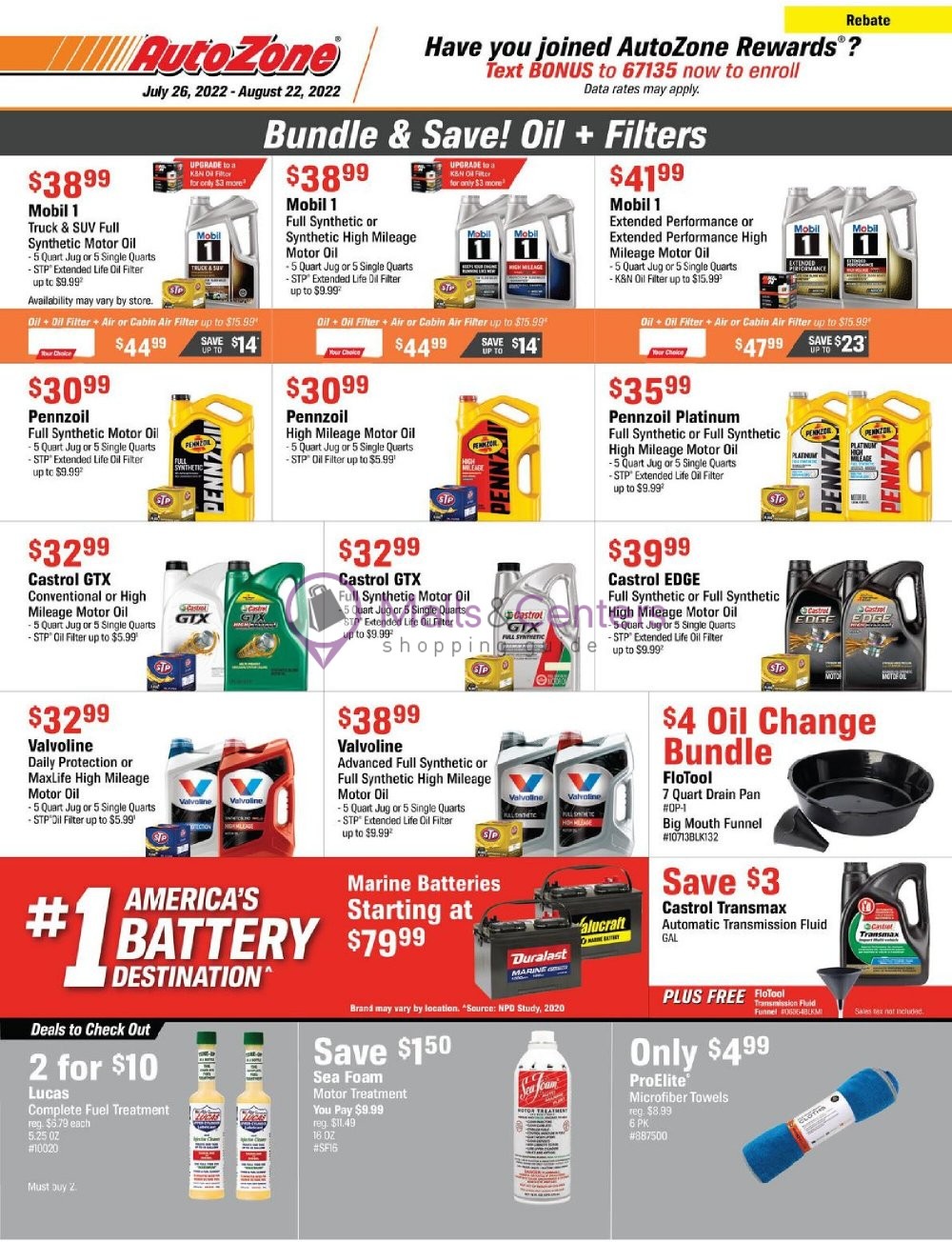 AutoZone Weekly Ad - sales & flyers specials - MallsCenters
