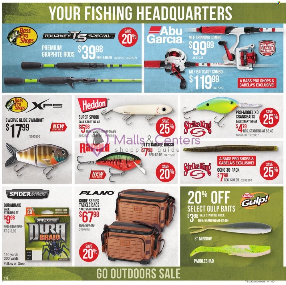Bass Pro Shops Weekly Ad - sales & flyers specials - MallsCenters