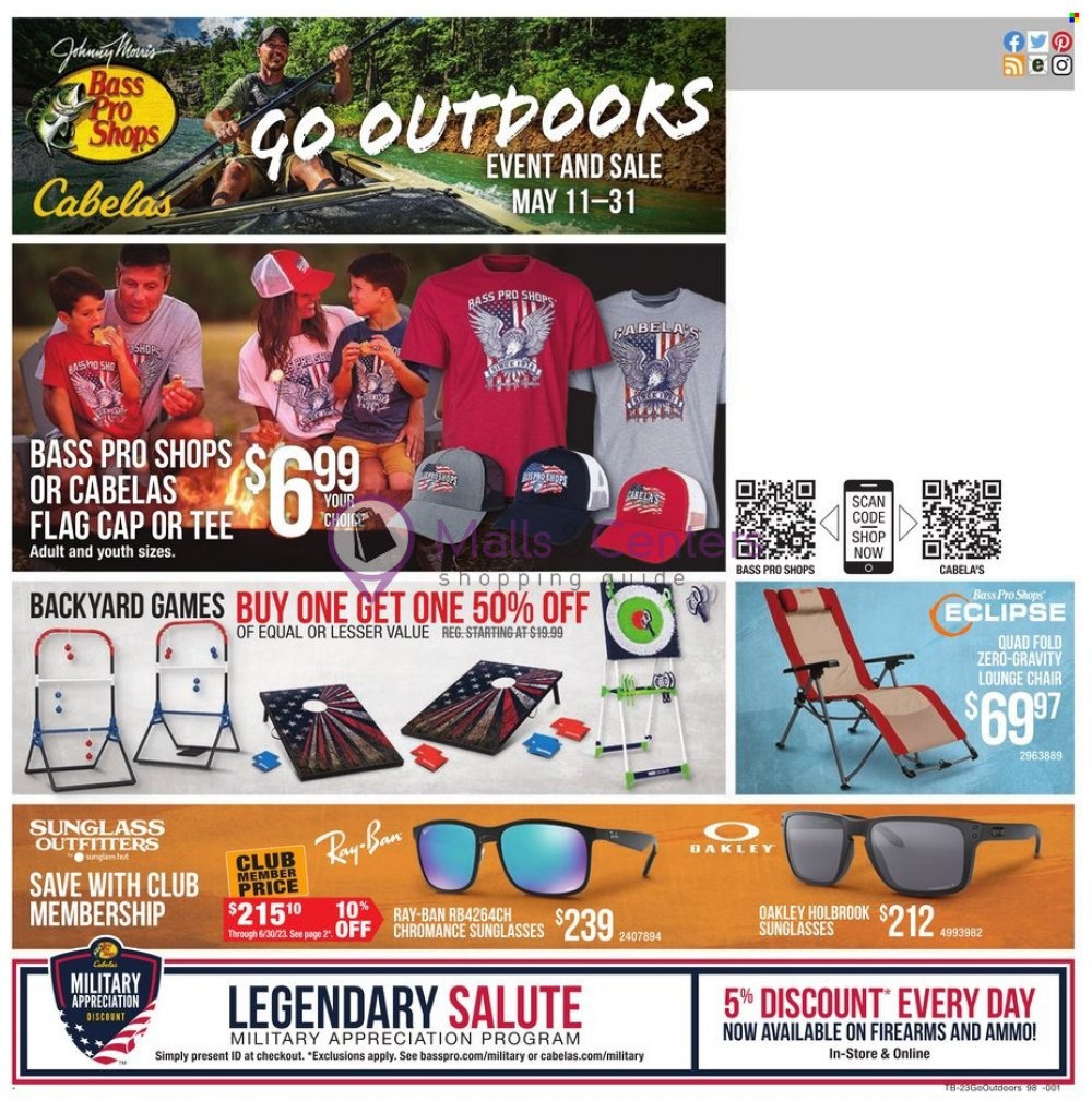Bass Pro Shops Weekly Ad - sales & flyers specials - MallsCenters