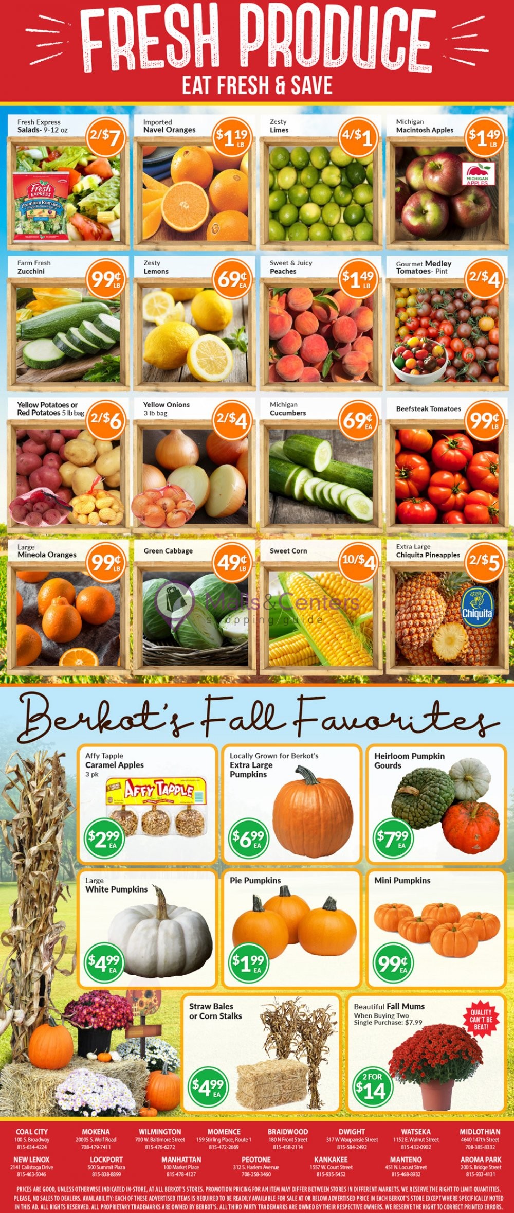 Berkot's Super Foods Weekly Ad - sales & flyers specials - MallsCenters