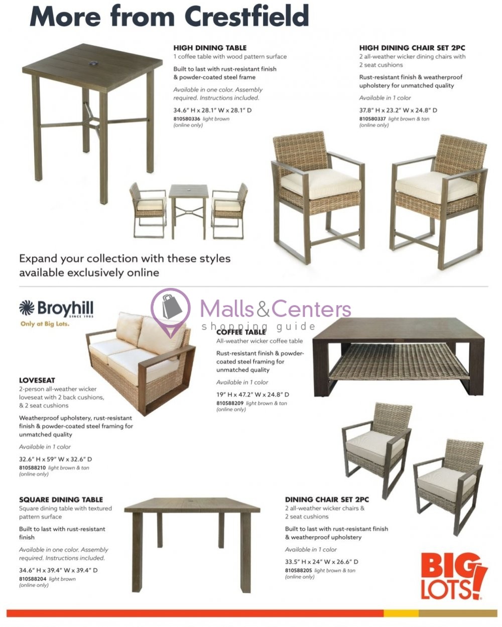 Big Lots Weekly Ad - sales & flyers specials - MallsCenters