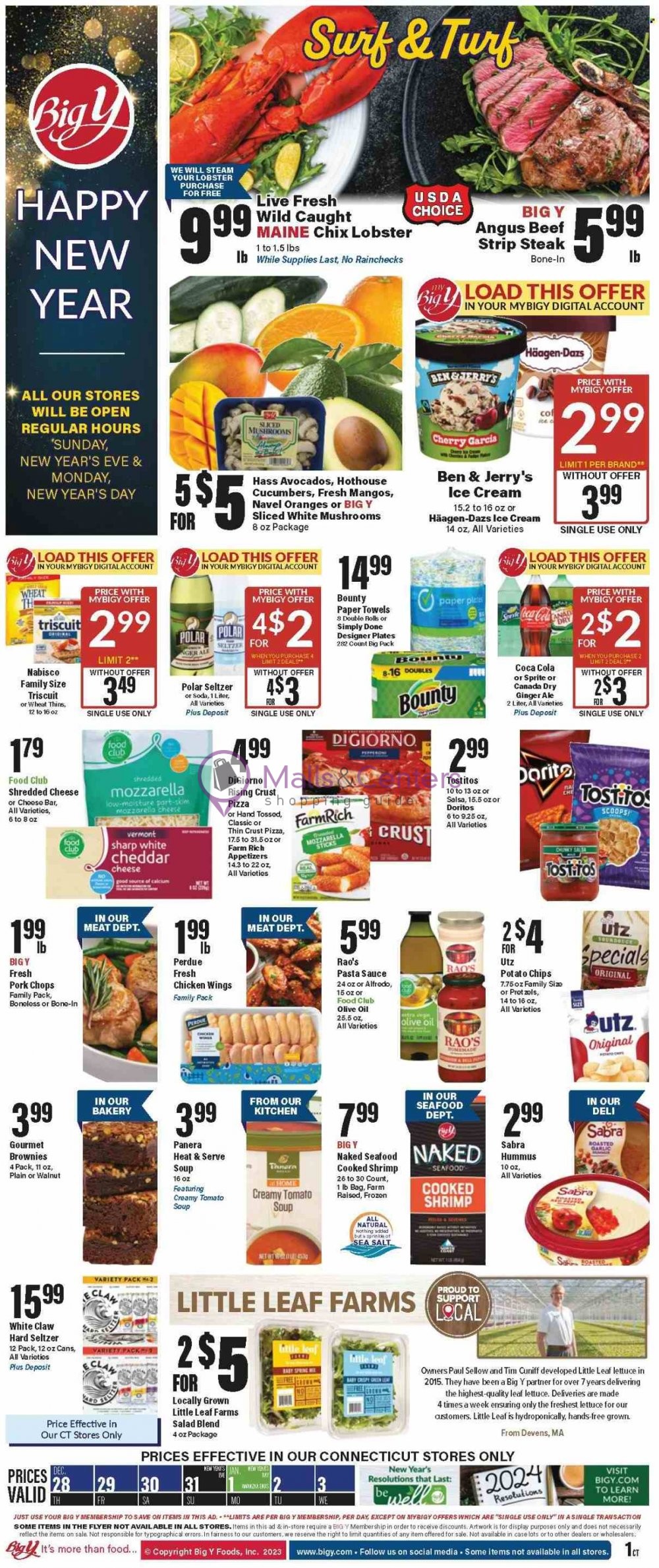 Big Y Weekly Ad, from Thu, 12/28/2023 - sales & flyers specials ...