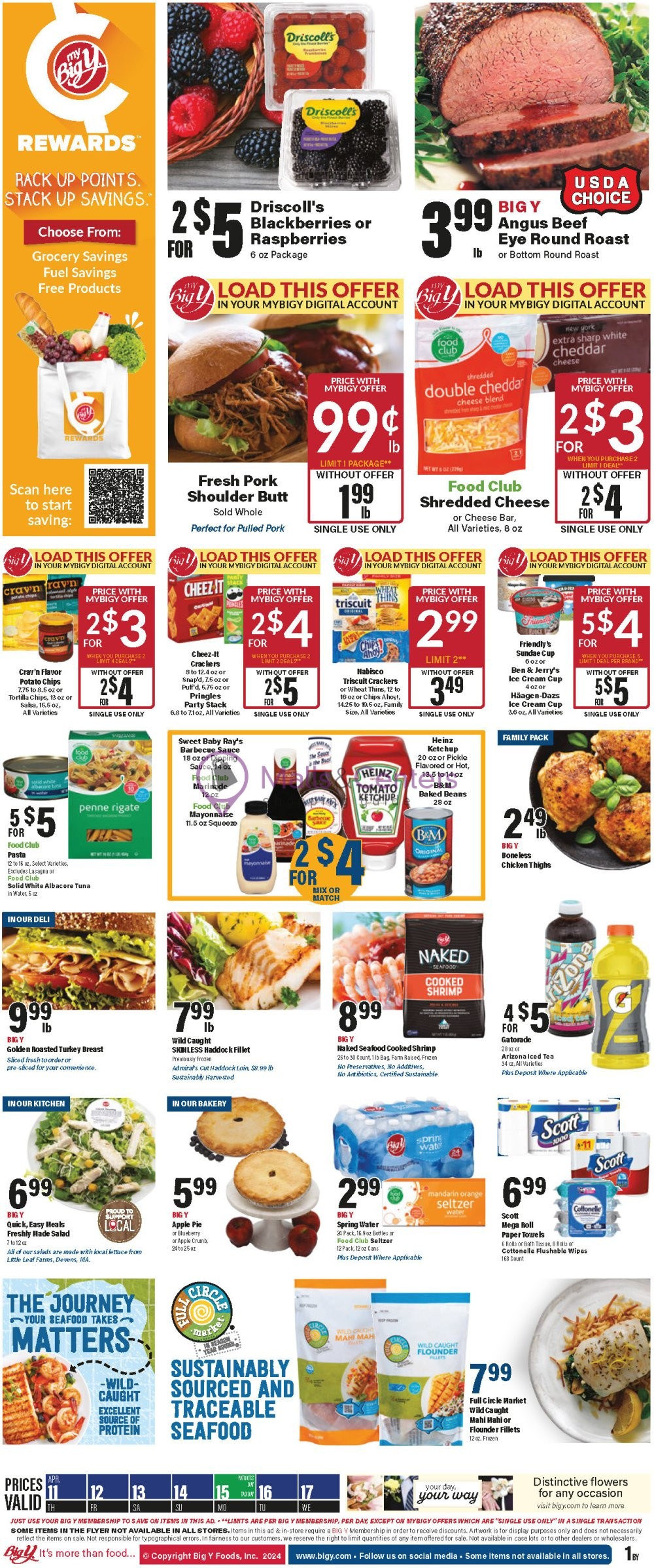 Big Y Weekly Ad, from Thu, 4/11/2024 - sales & flyers specials ...