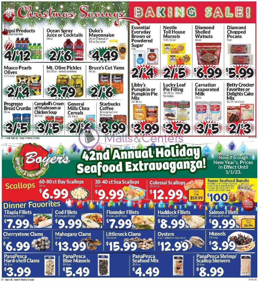 Boyer's Food Markets Weekly Ad - sales & flyers specials - MallsCenters