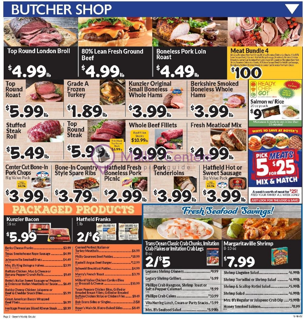Boyer's Food Markets Weekly Ad - sales & flyers specials - MallsCenters