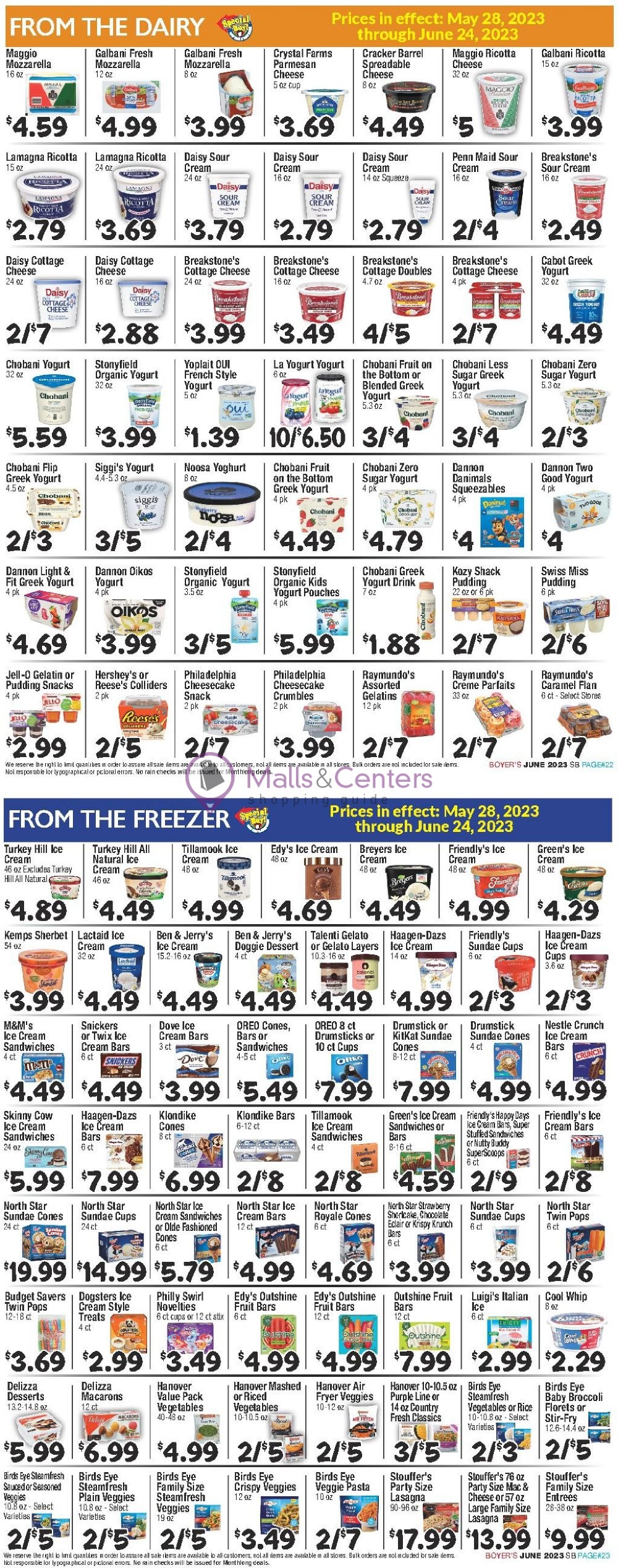 Boyer's Food Markets Weekly Ad - sales & flyers specials - MallsCenters