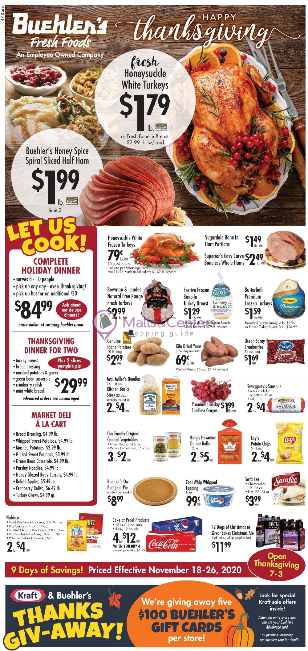 Buehler's Fresh Foods Weekly Ad - sales & flyers specials - MallsCenters