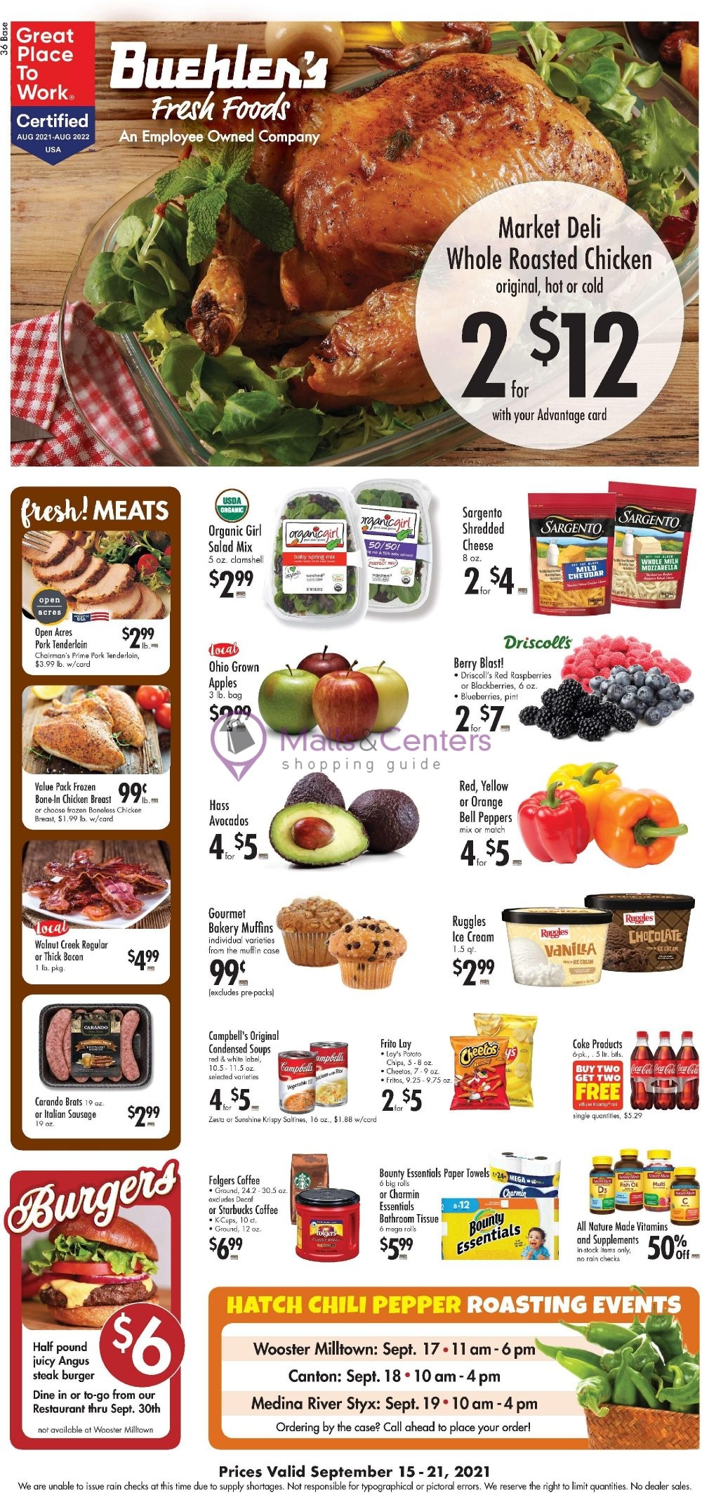 Buehler's Fresh Foods Weekly Ad - sales & flyers specials - MallsCenters