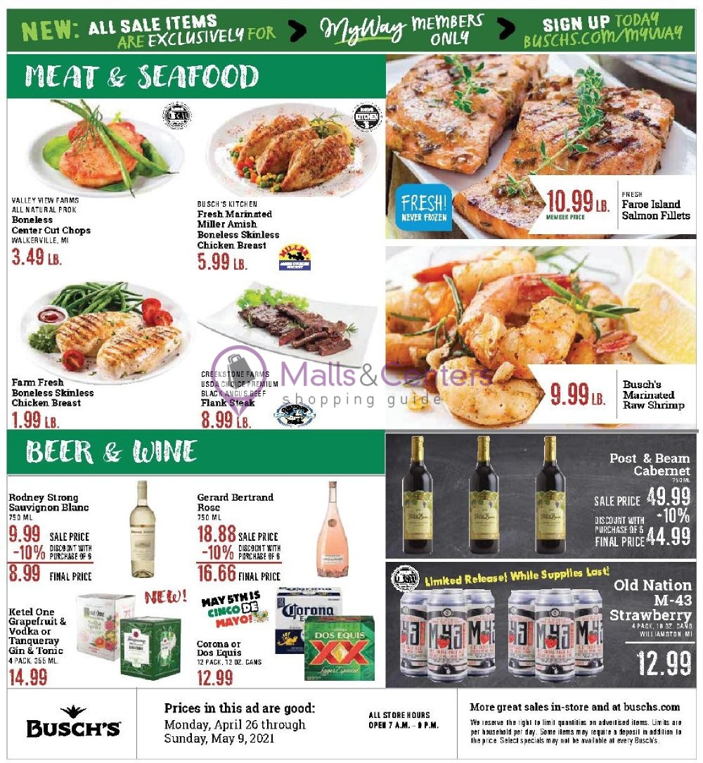 Busch's Fresh Food Market Weekly Ad - sales & flyers specials ...