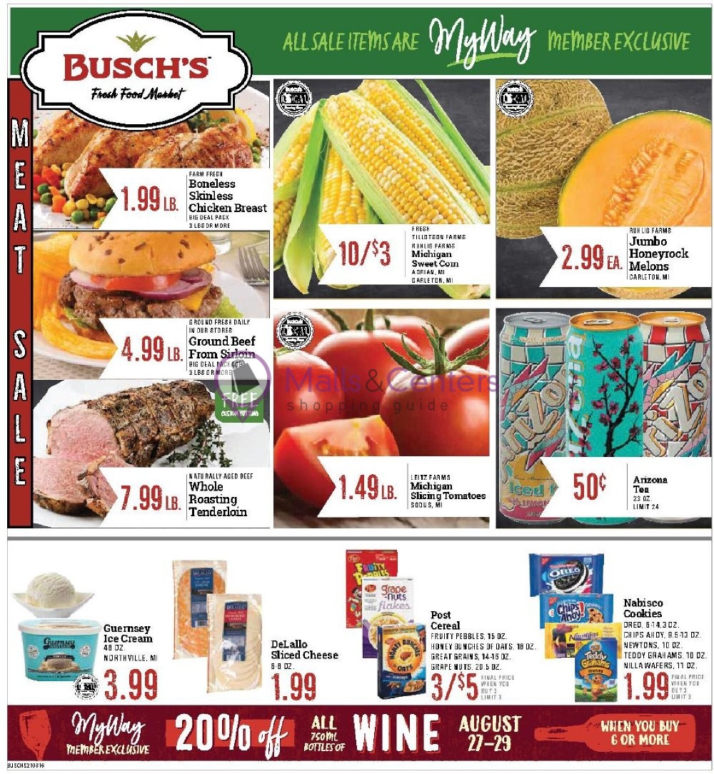 Busch's Fresh Food Market Weekly Ad - sales & flyers specials ...