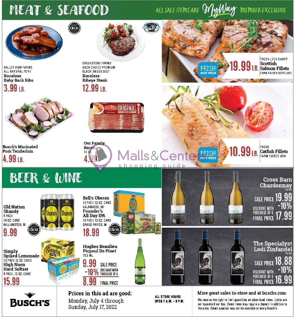 Busch's Fresh Food Market Weekly Ad - sales & flyers specials ...