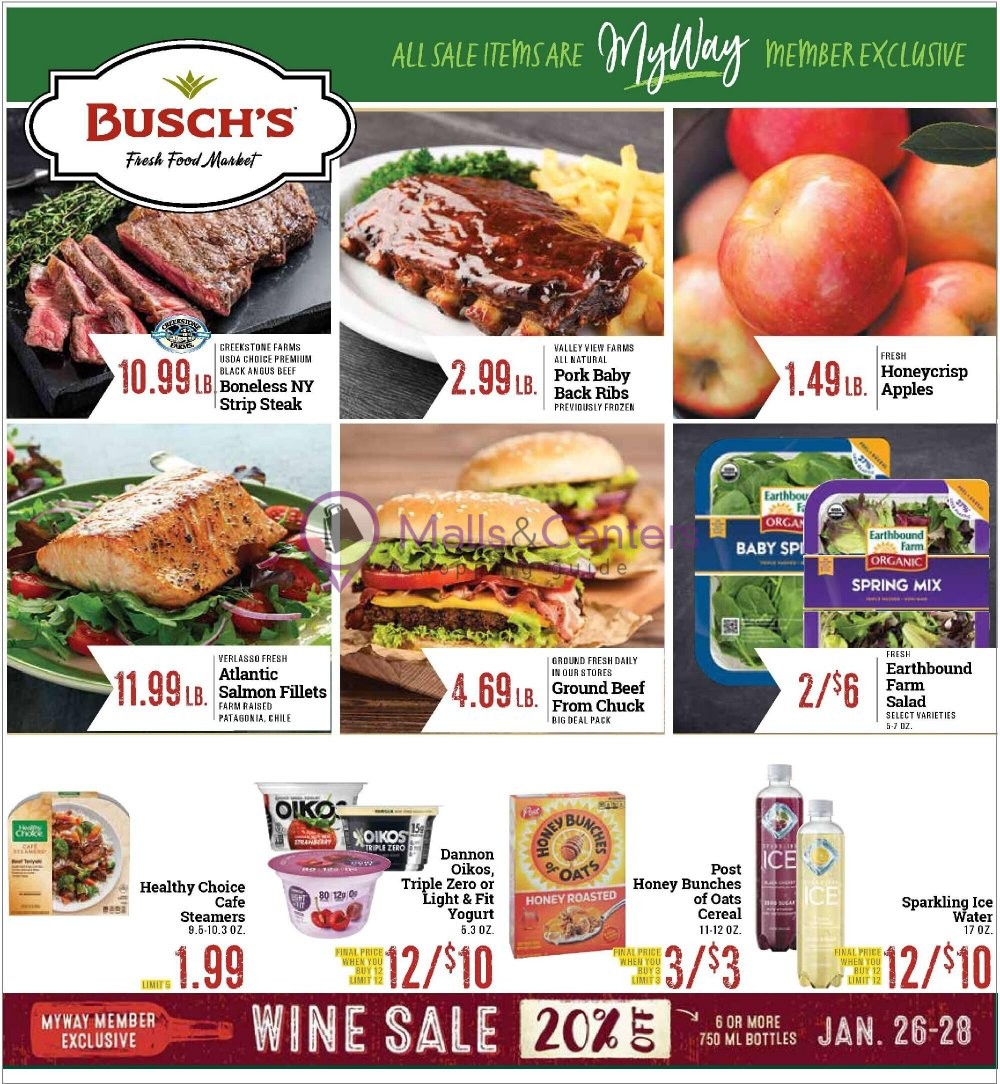 Busch's Fresh Food Market Weekly Ad, from Mon, 1/15/2024 - sales ...