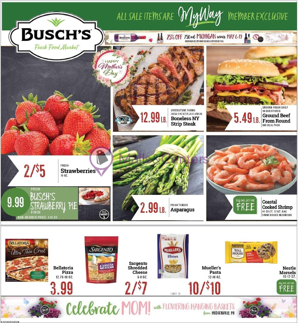 Busch's Fresh Food Market Weekly Ad, from Mon, 5/6/2024 - sales ...