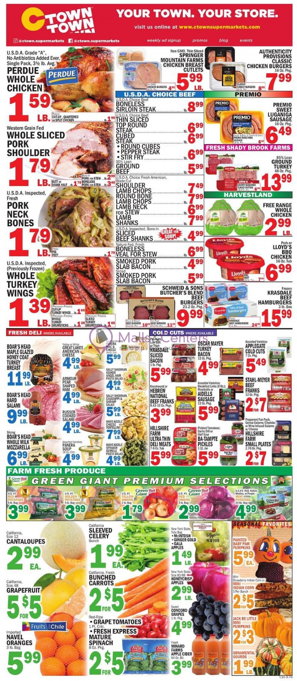C-Town Supermarkets Weekly ad valid from 09/29/2023 to 10/05/2023 ...