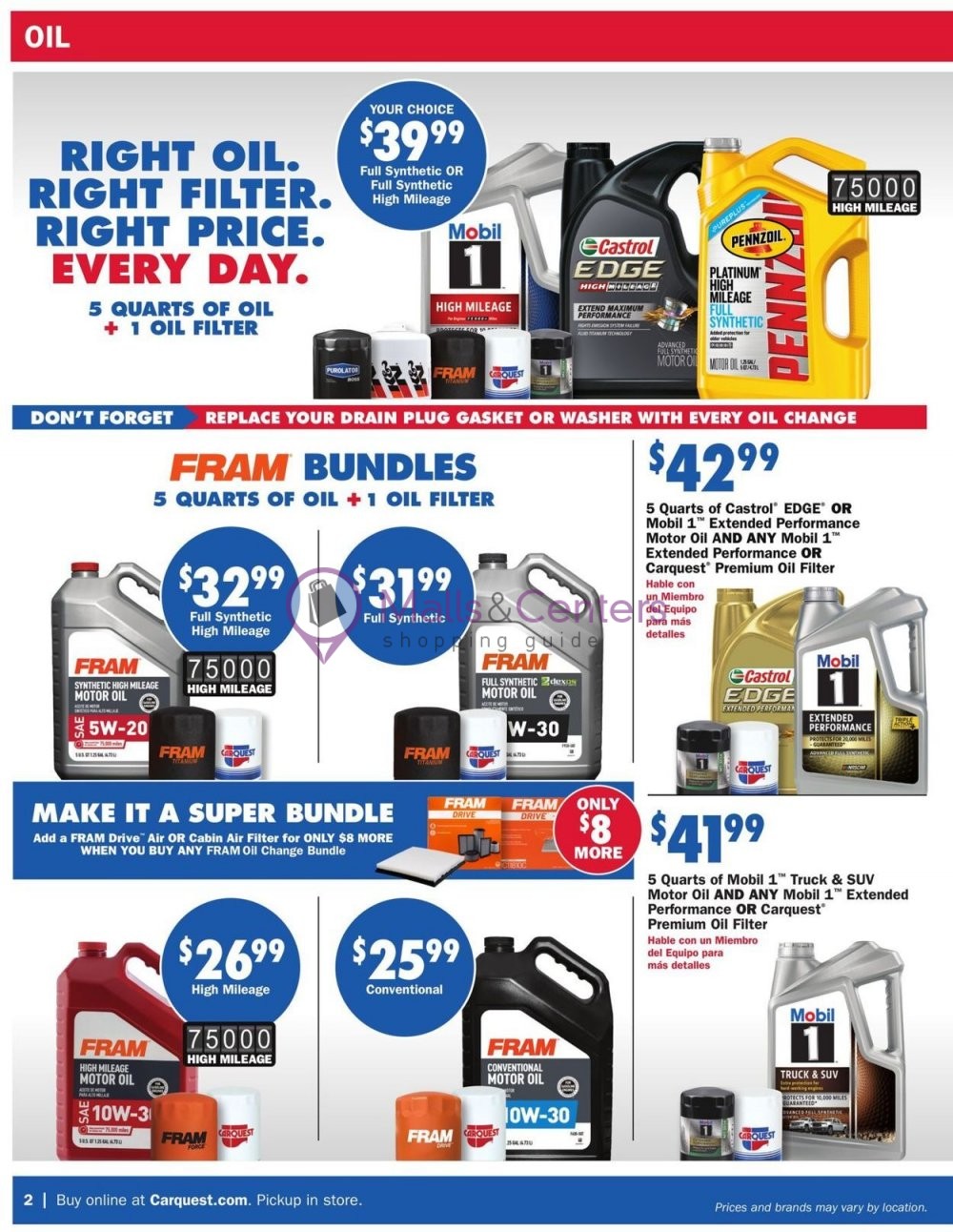Car Quest Weekly Ad - sales & flyers specials - MallsCenters