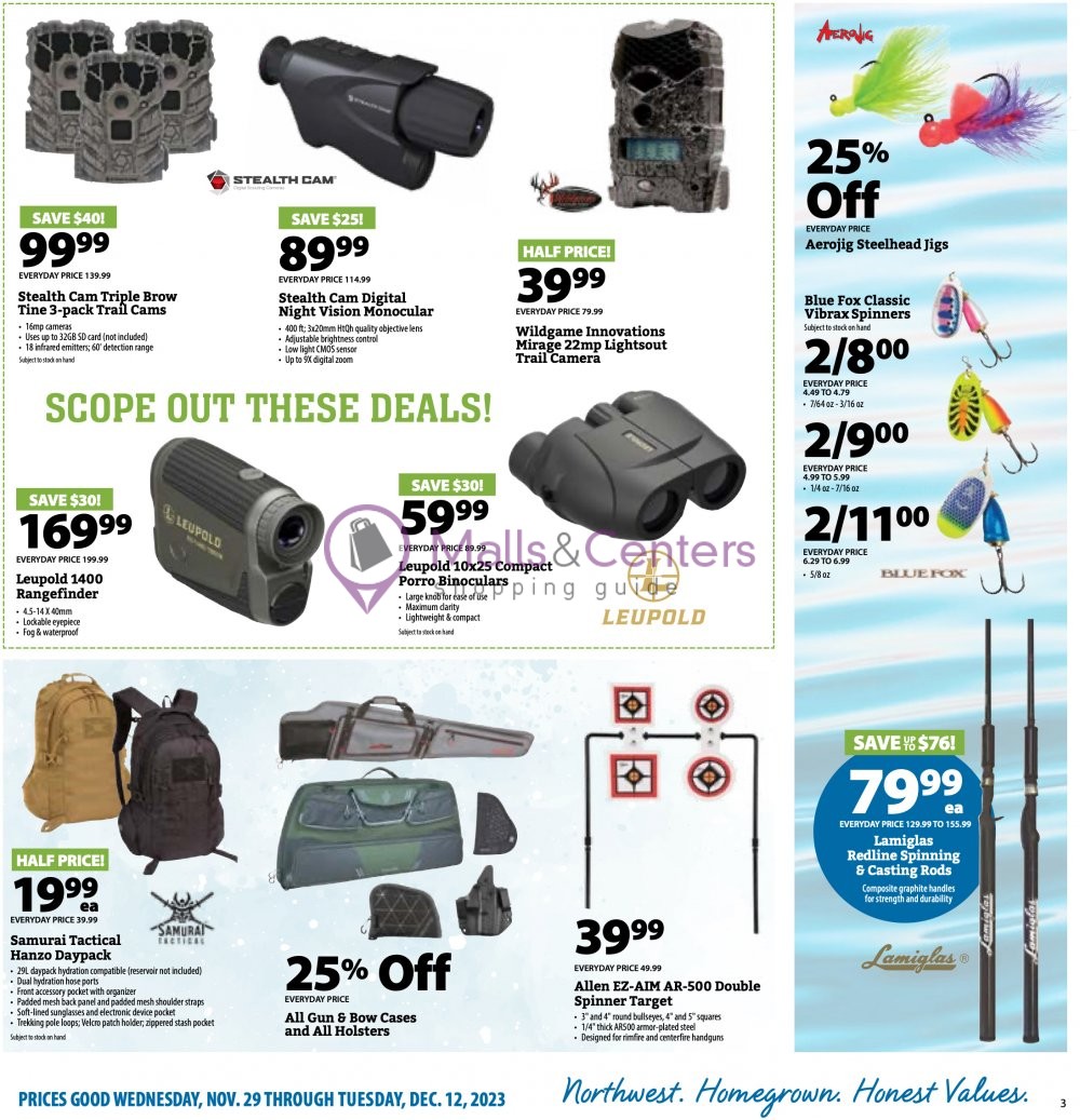 Cascade Farm and Outdoor Weekly ad valid from 11/29/2023 to 12/12/2023 ...