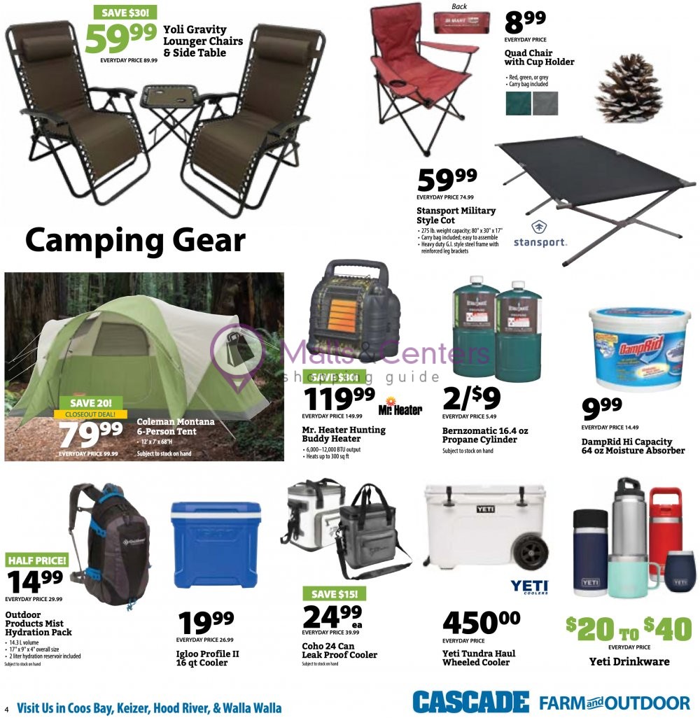 Cascade Farm and Outdoor Weekly ad valid from 11/29/2023 to 12/12/2023 ...