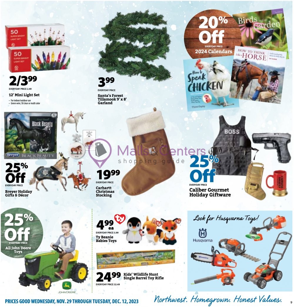 Cascade Farm and Outdoor Weekly ad valid from 11/29/2023 to 12/12/2023 ...