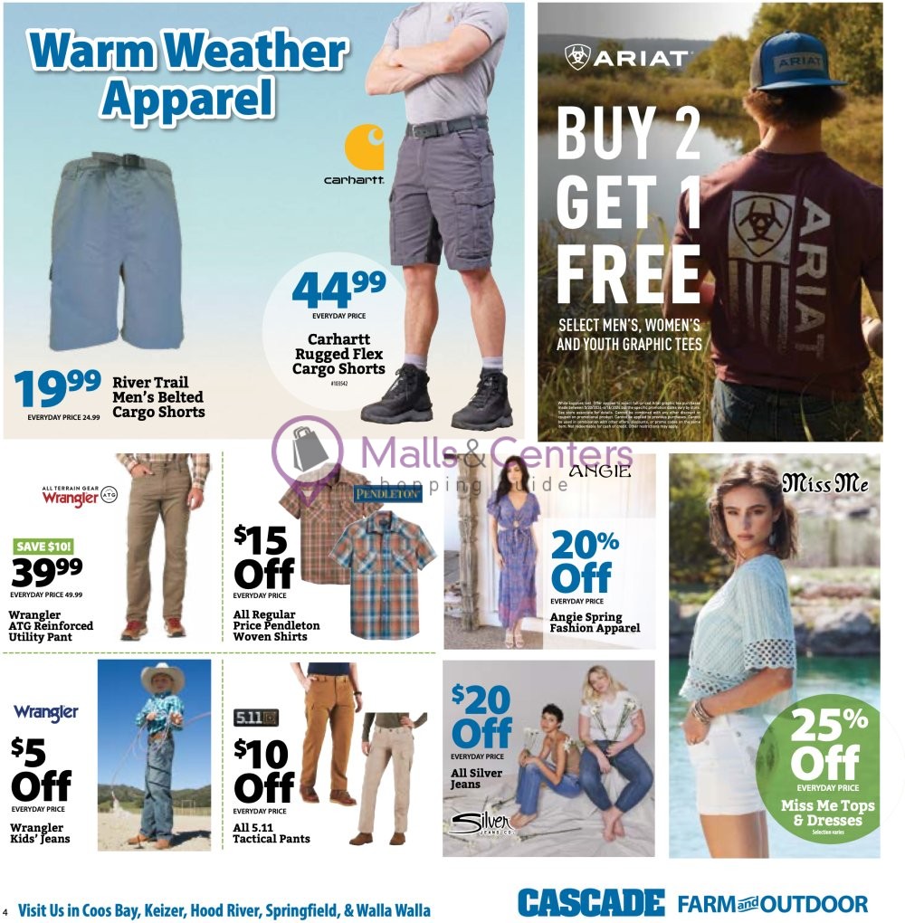 Cascade Farm and Outdoor Weekly ad valid from 05/29/2024 to 06/11/2024 ...