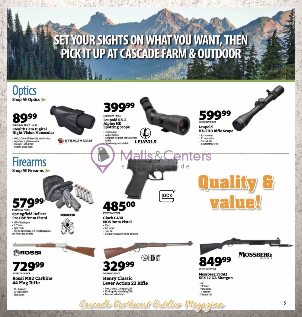 Cascade Farm and Outdoor Weekly ad valid from 06/01/2024 to 06/30/2024 ...