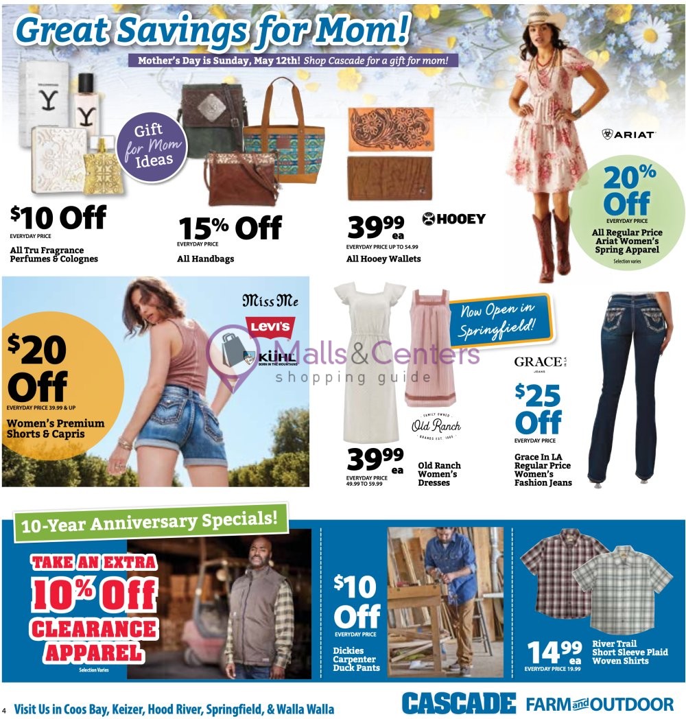 Cascade Farm and Outdoor Weekly ad valid from 05/01/2024 to 05/14/2024 ...