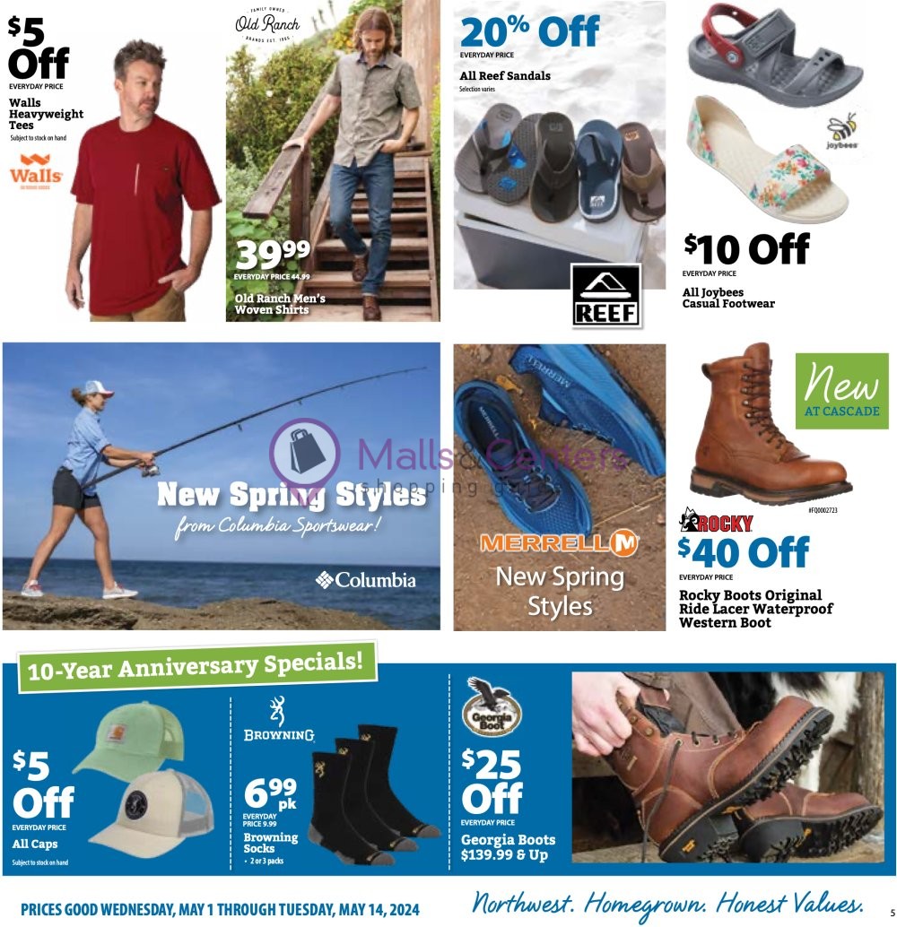 Cascade Farm and Outdoor Weekly ad valid from 05/01/2024 to 05/14/2024 ...