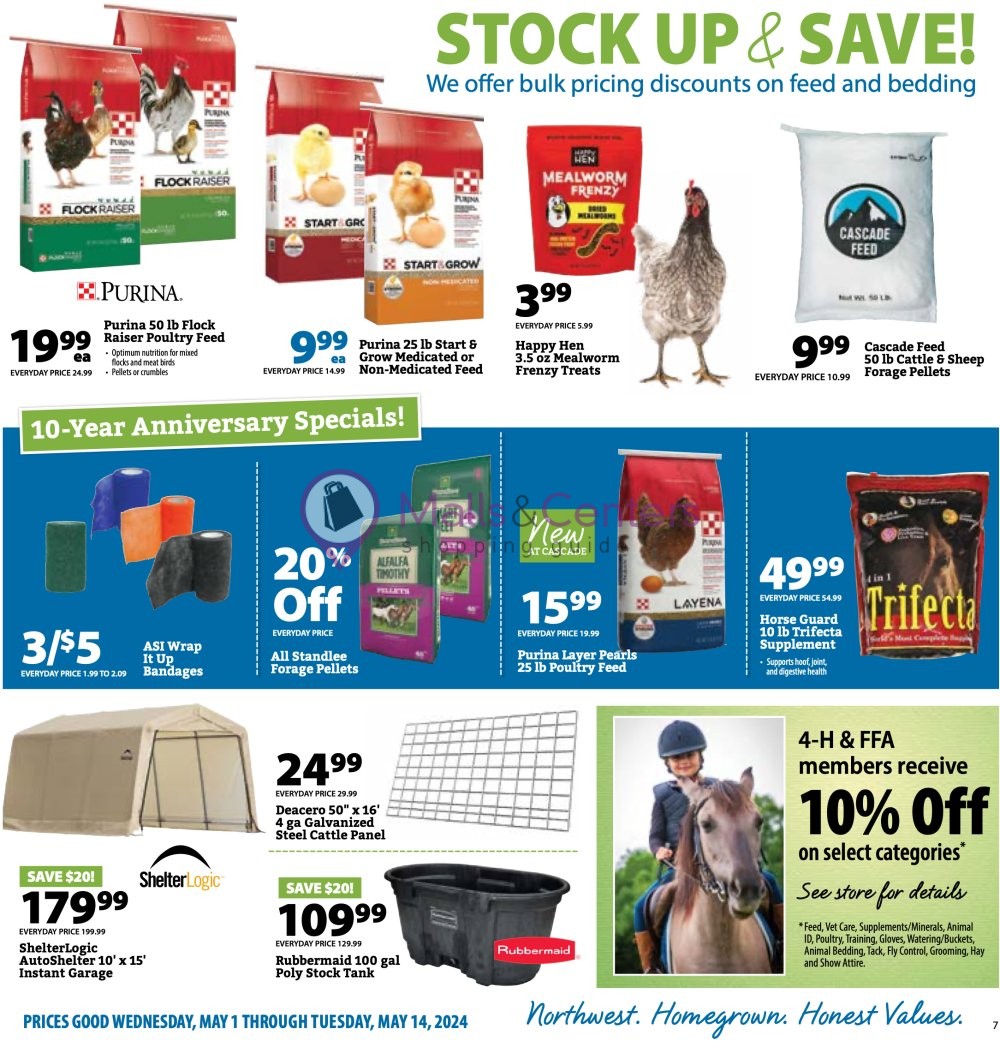 Cascade Farm and Outdoor Weekly ad valid from 05/01/2024 to 05/14/2024 ...