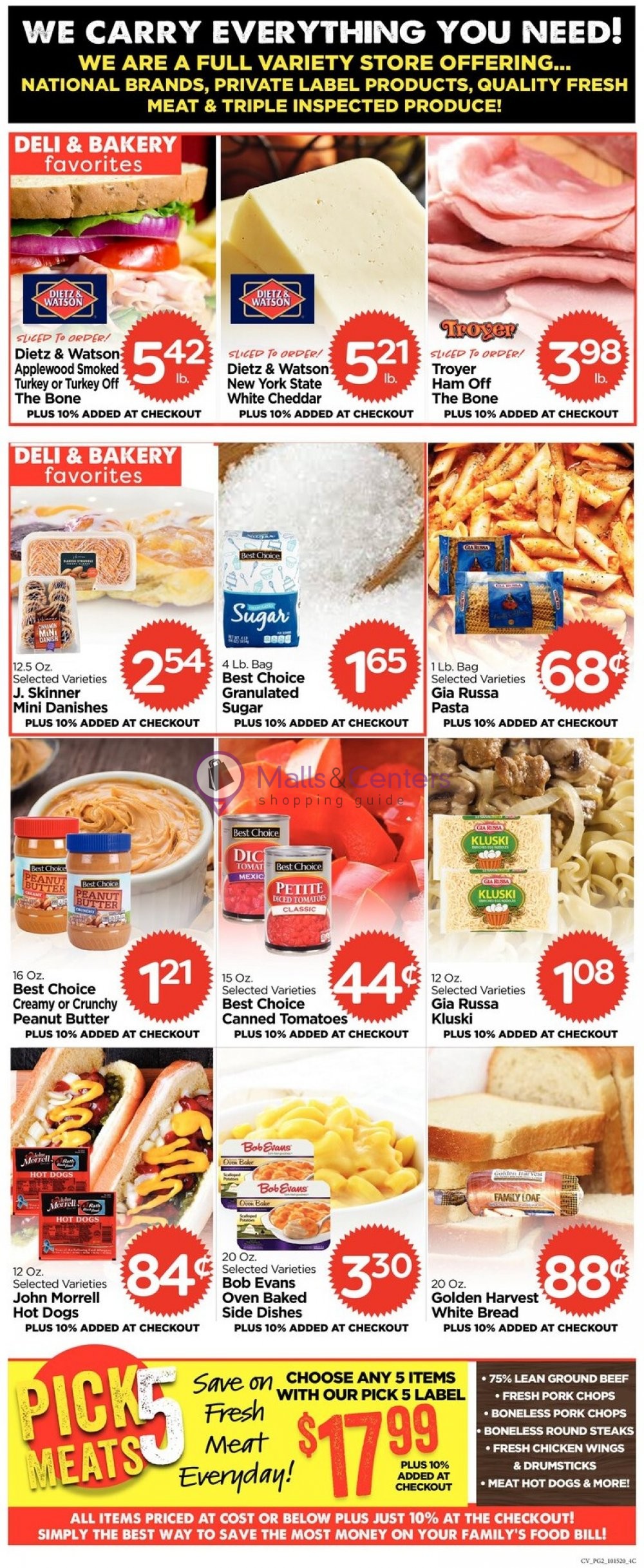 Cash Saver Cost Plus Food Outlet Weekly Ad - sales & flyers specials ...