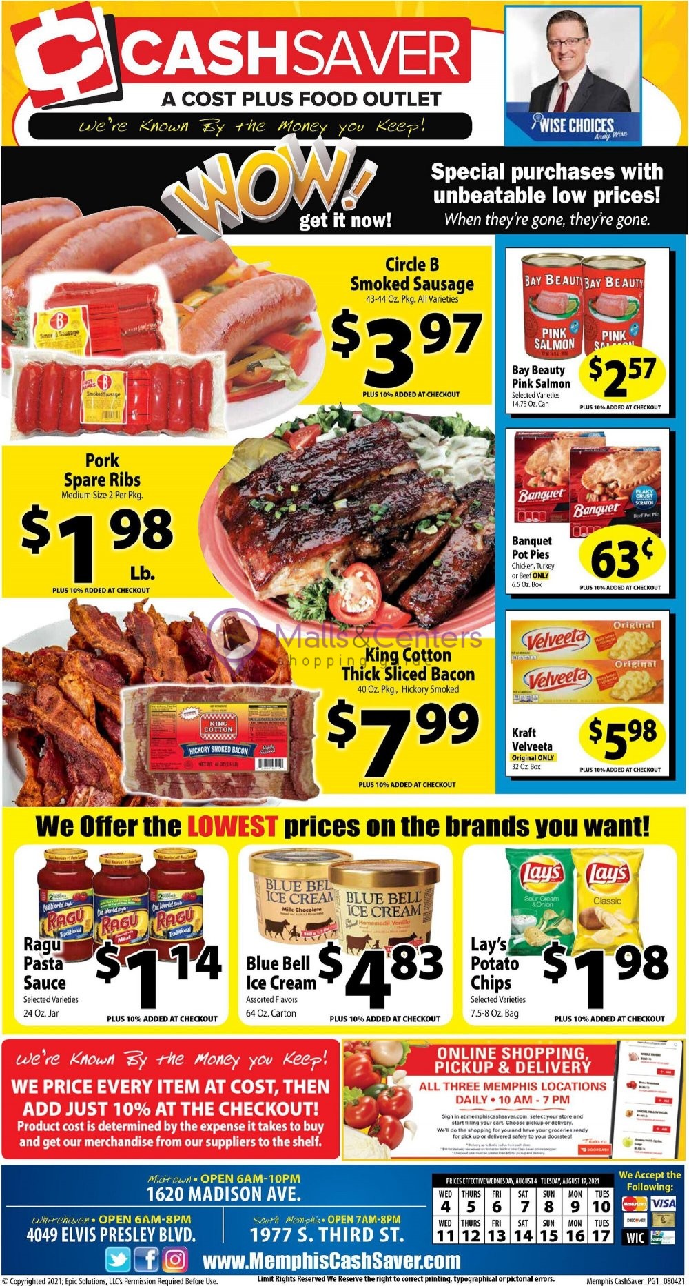 Cash Saver Cost Plus Food Outlet Weekly Ad - sales & flyers specials ...