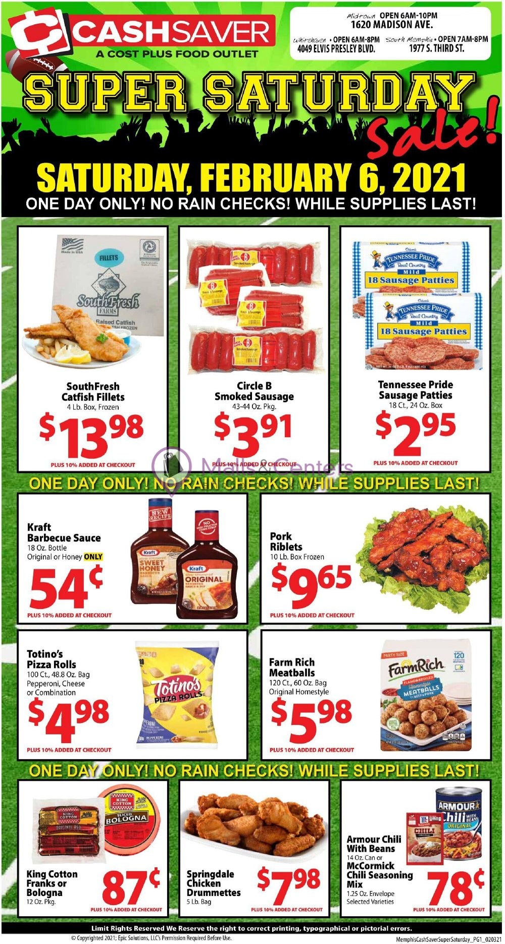 Cash Saver Cost Plus Food Outlet Weekly Ad - sales & flyers specials ...