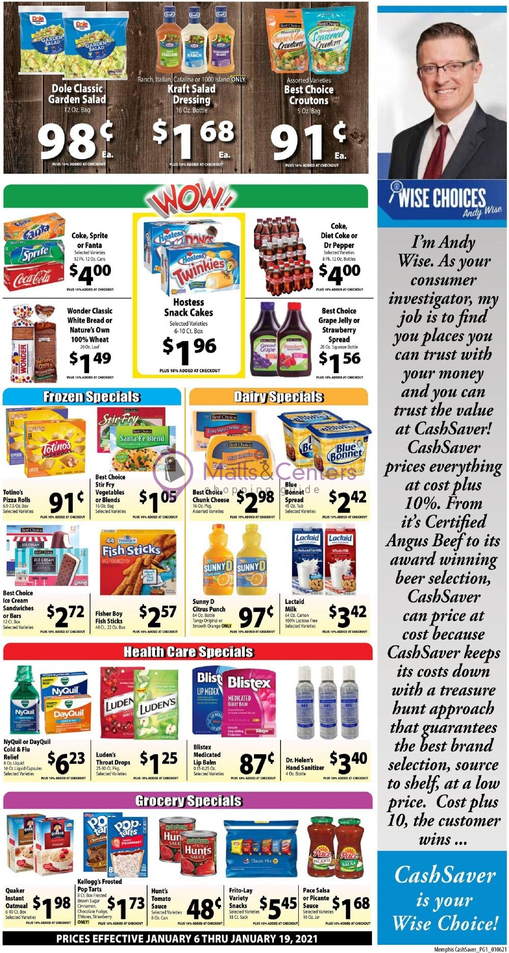 Cash Saver Cost Plus Food Outlet Weekly Ad - sales & flyers specials ...